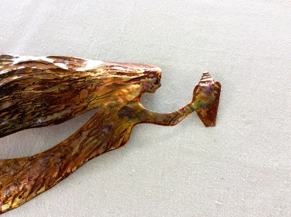 COPPER MERMAID - Etsy