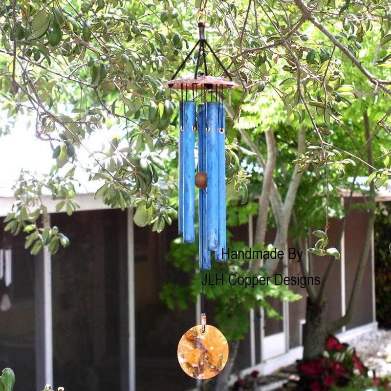 Wind Chime Outdoor Copper - Etsy