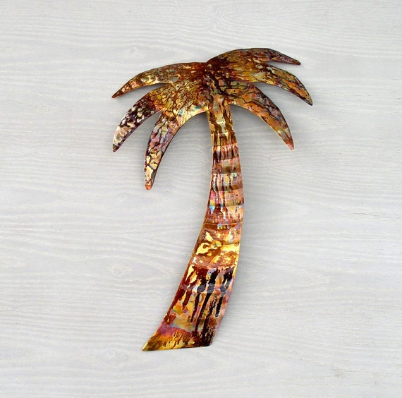 COPPER PALM TREE - Etsy