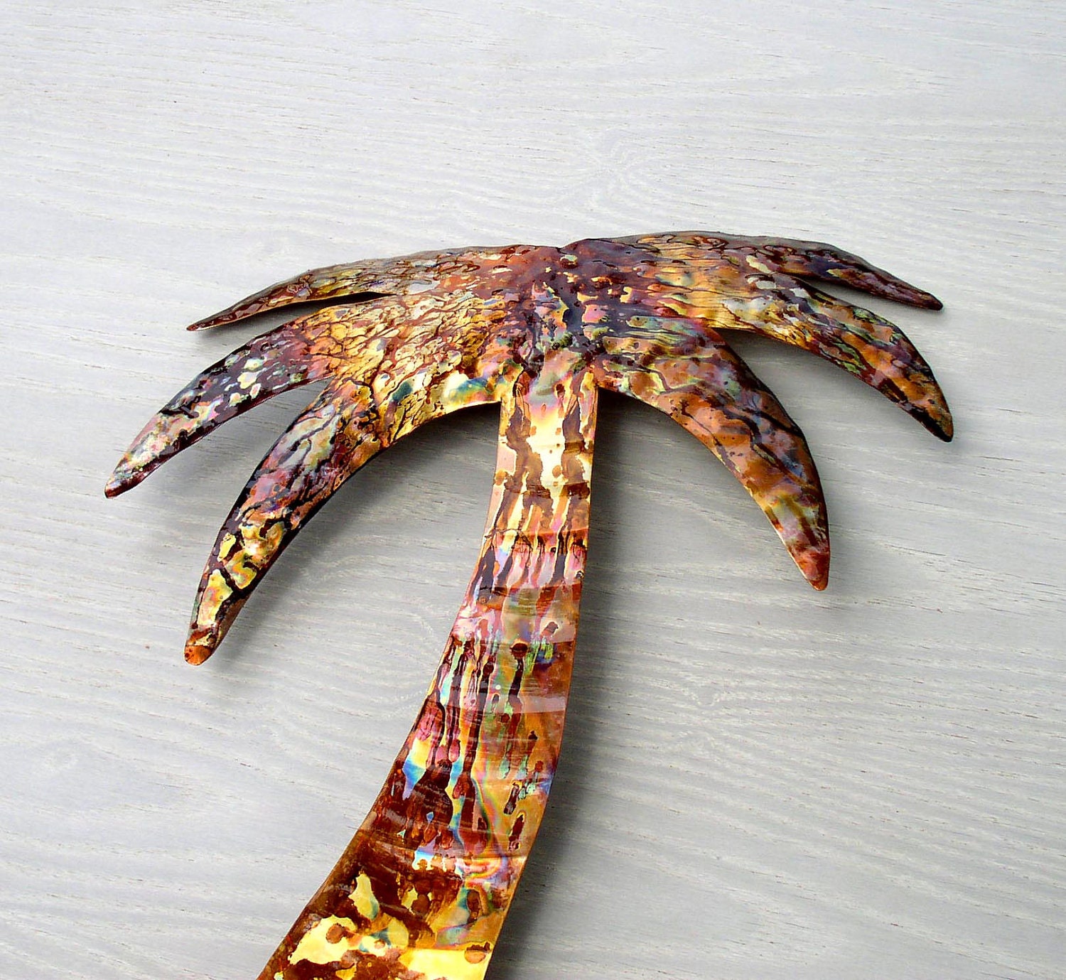 COPPER PALM TREE - Etsy