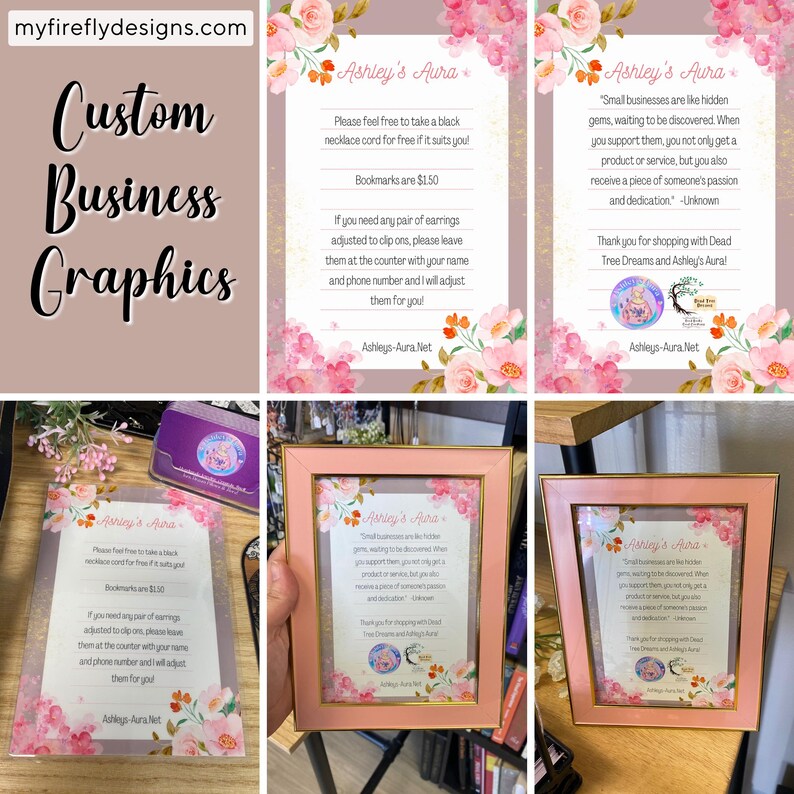 Custom Business Graphics PDF, PNG, JPG Ready to Download and Print - Etsy
