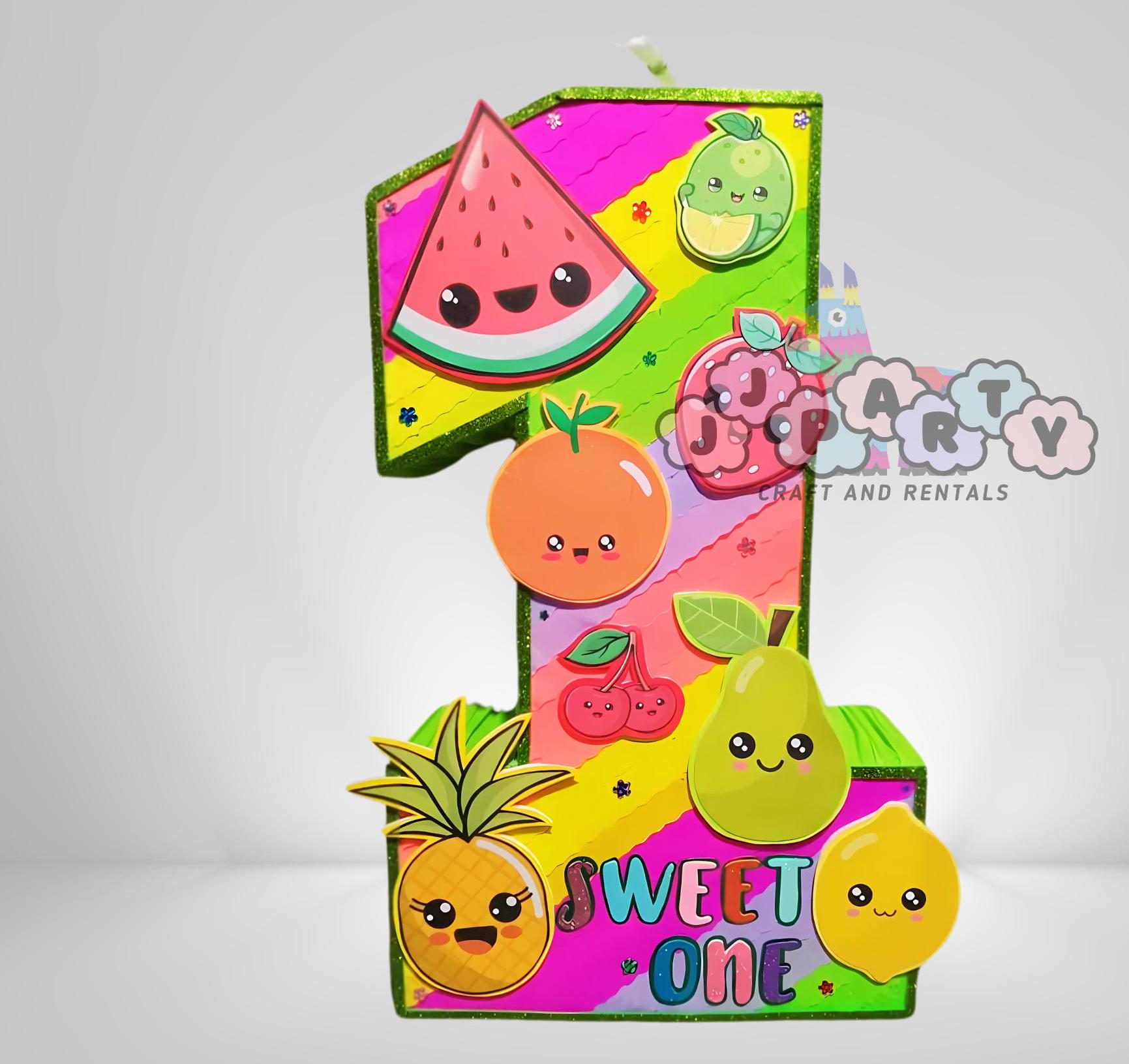 Hey Bear Sensory Pinata, Fruit Pinata, Number Pinata, Birthday Party ...