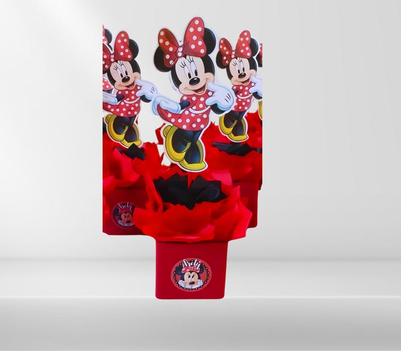 Centerpiece, Minnie Mouse, Party Decor - Etsy
