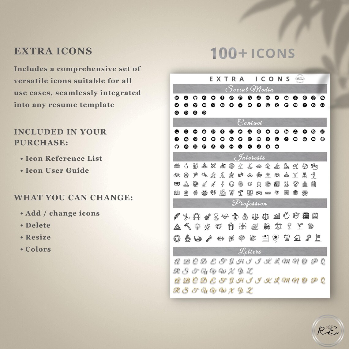 Professional IT Resume Word Template, 1-2 Page Editable CV for Software ...
