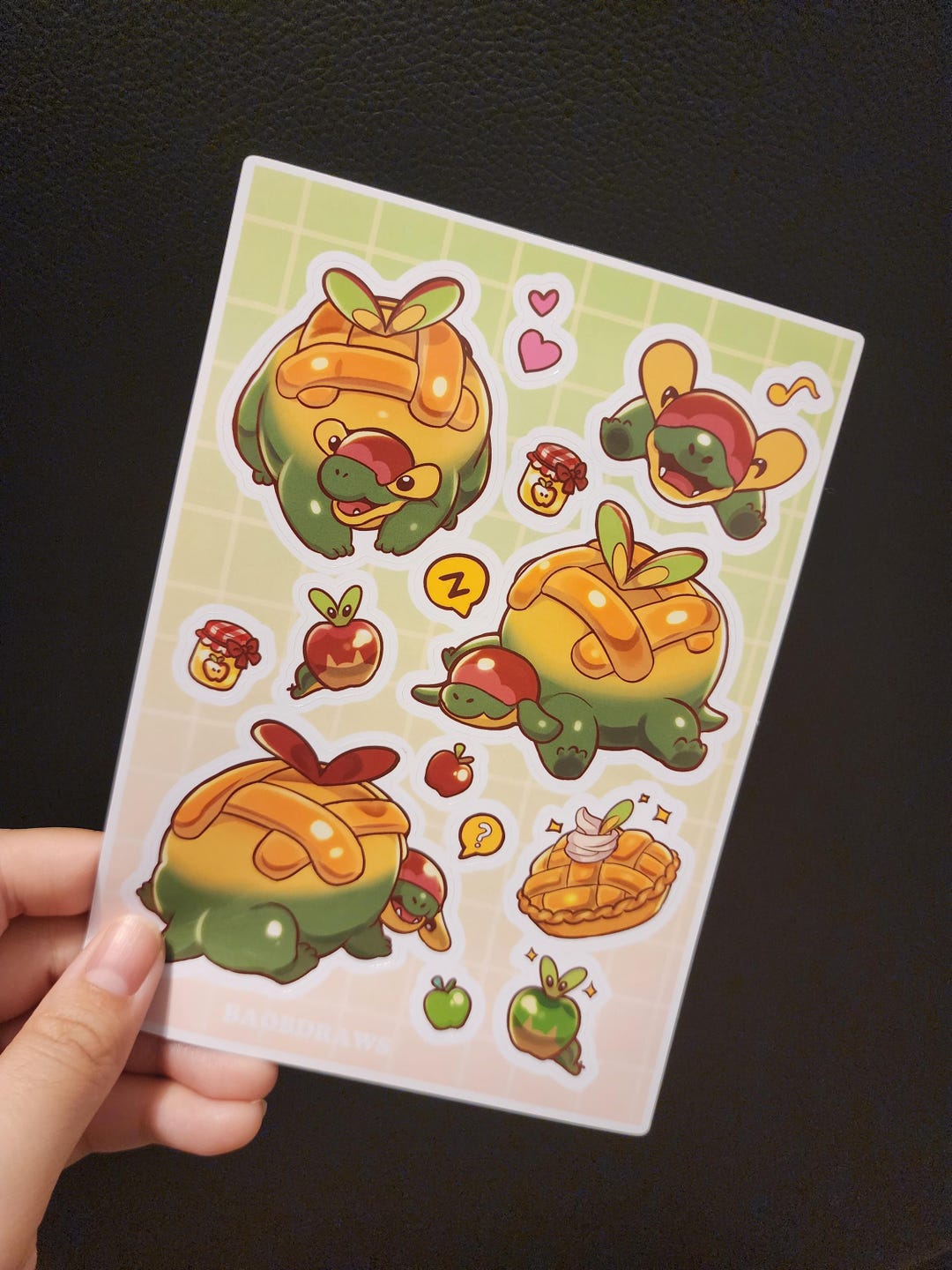 Appletun Applin Sticker Sheet - Etsy
