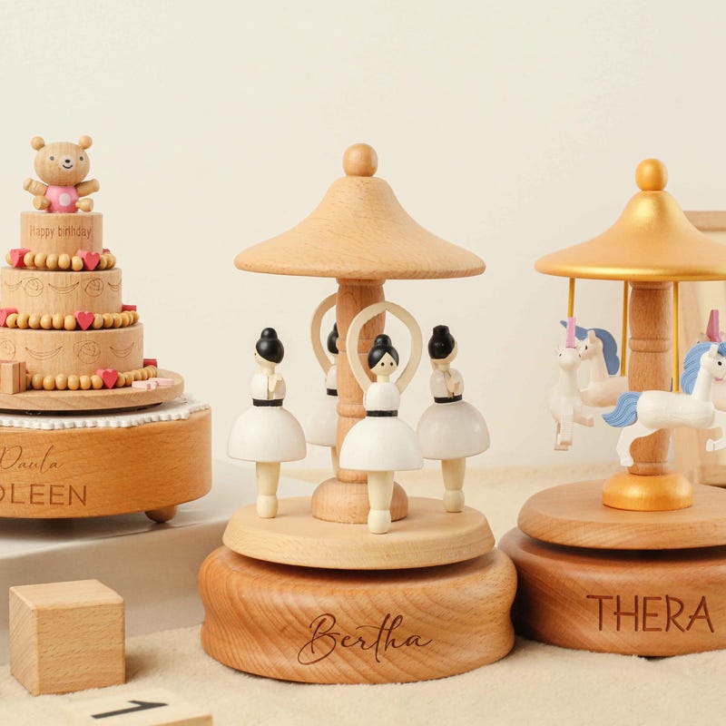 Girls Music Box - Etsy