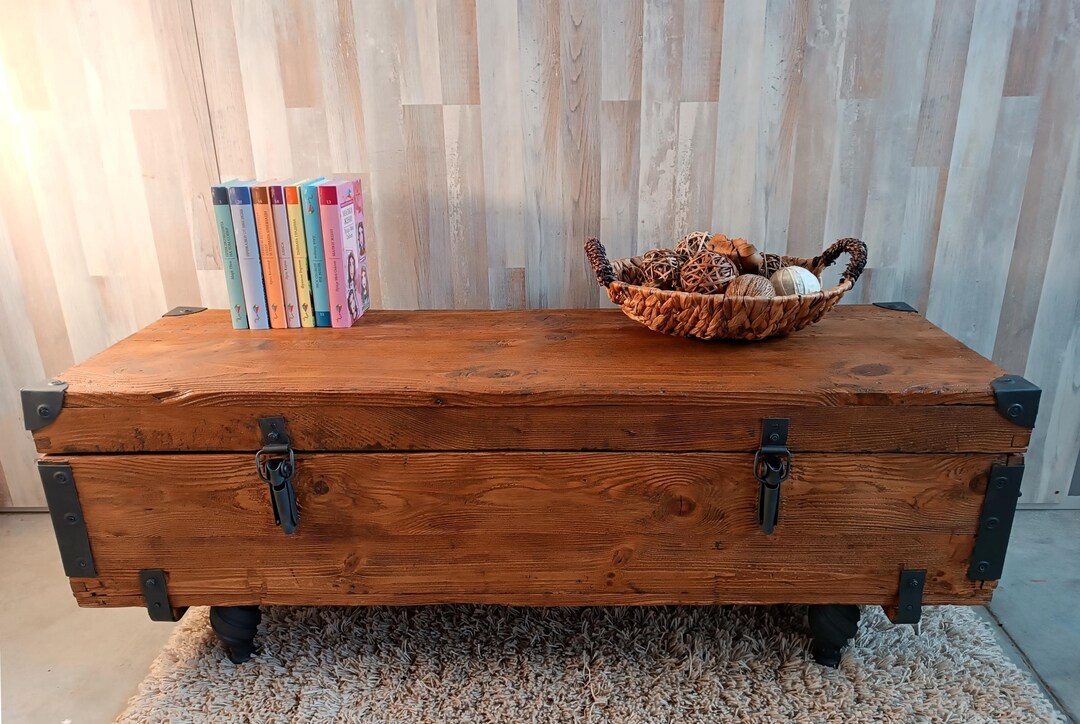 Coffee Table Chest -storage Coffee Table - Living Room Sofa Table ...