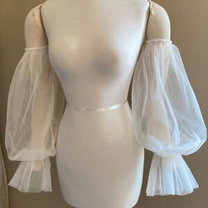 Wedding Sleeves - Detachable Bicep Sleeves - Removable Bicep Sleeves ...