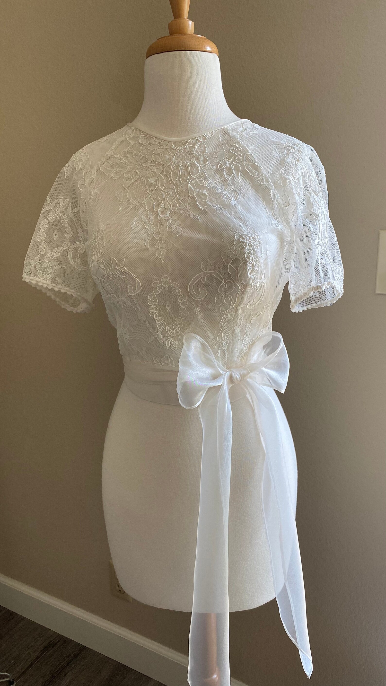 Wedding Dress Topper Bridal Dress Topper Lace Topper - Etsy