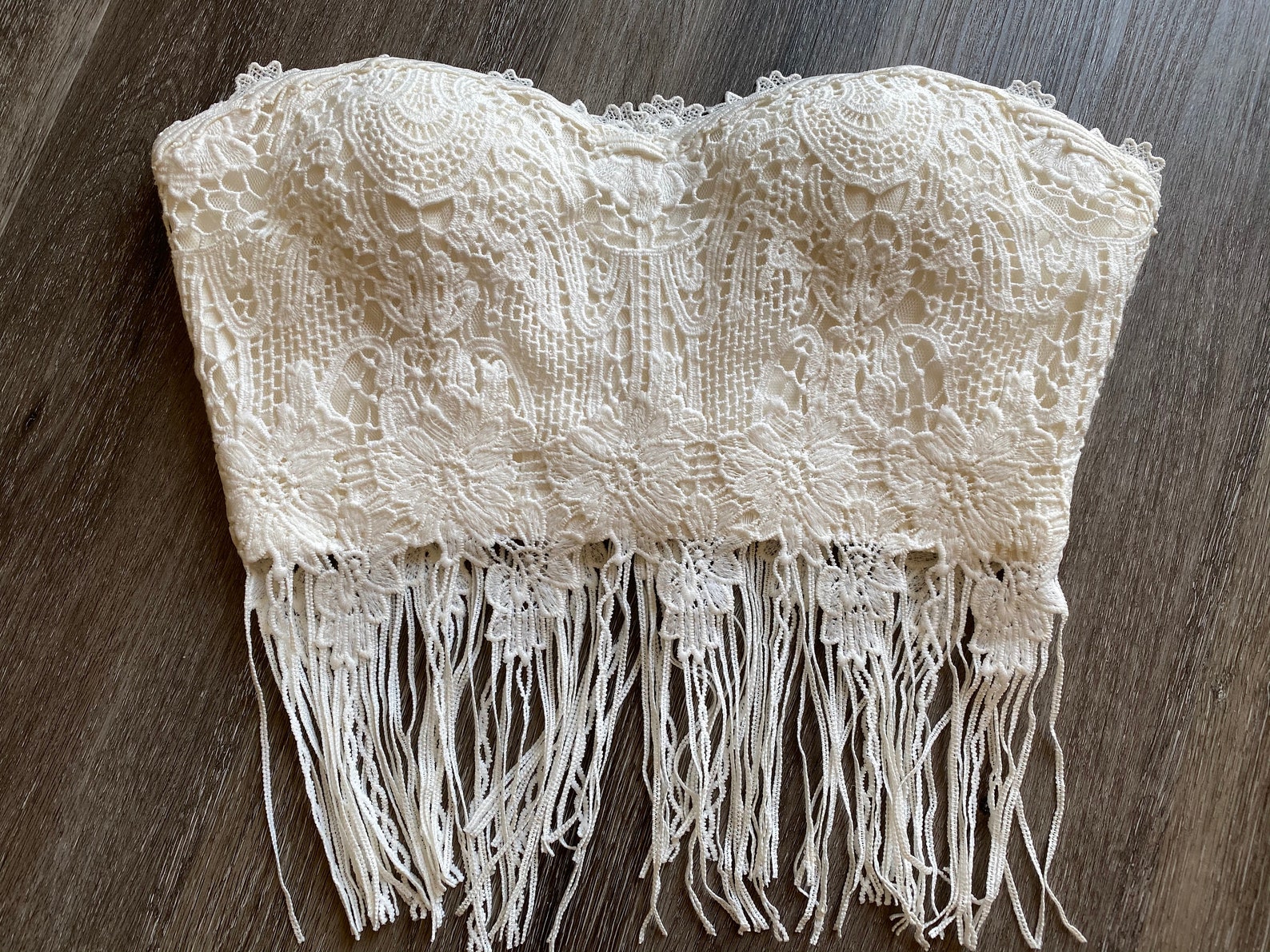 Boho Bridal Bustier Bridal Bustier Lace Bustierboho Wedding | Etsy