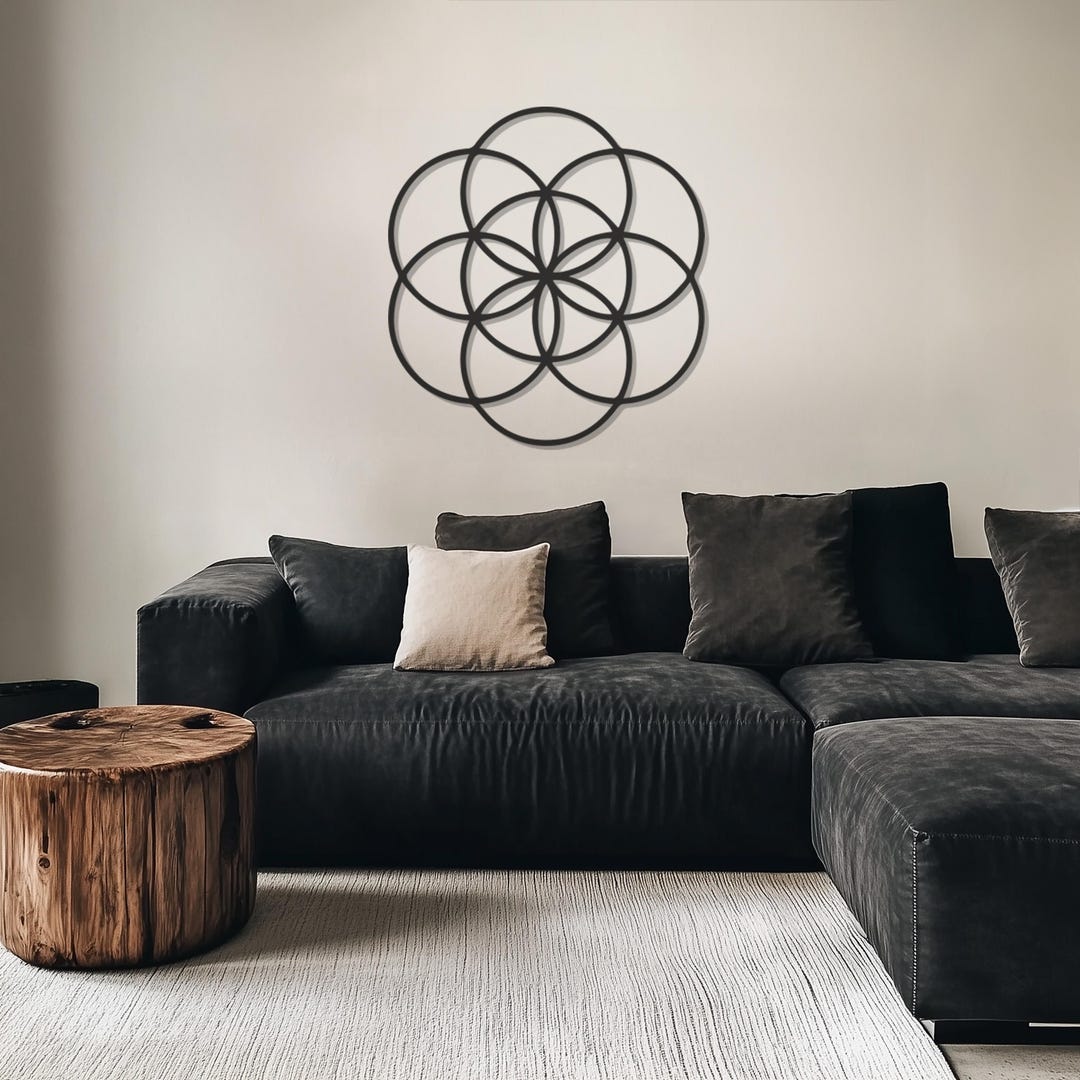 Circle Metal Wall Art, Contemporary Circle Metal Wall Art, Modern Metal ...