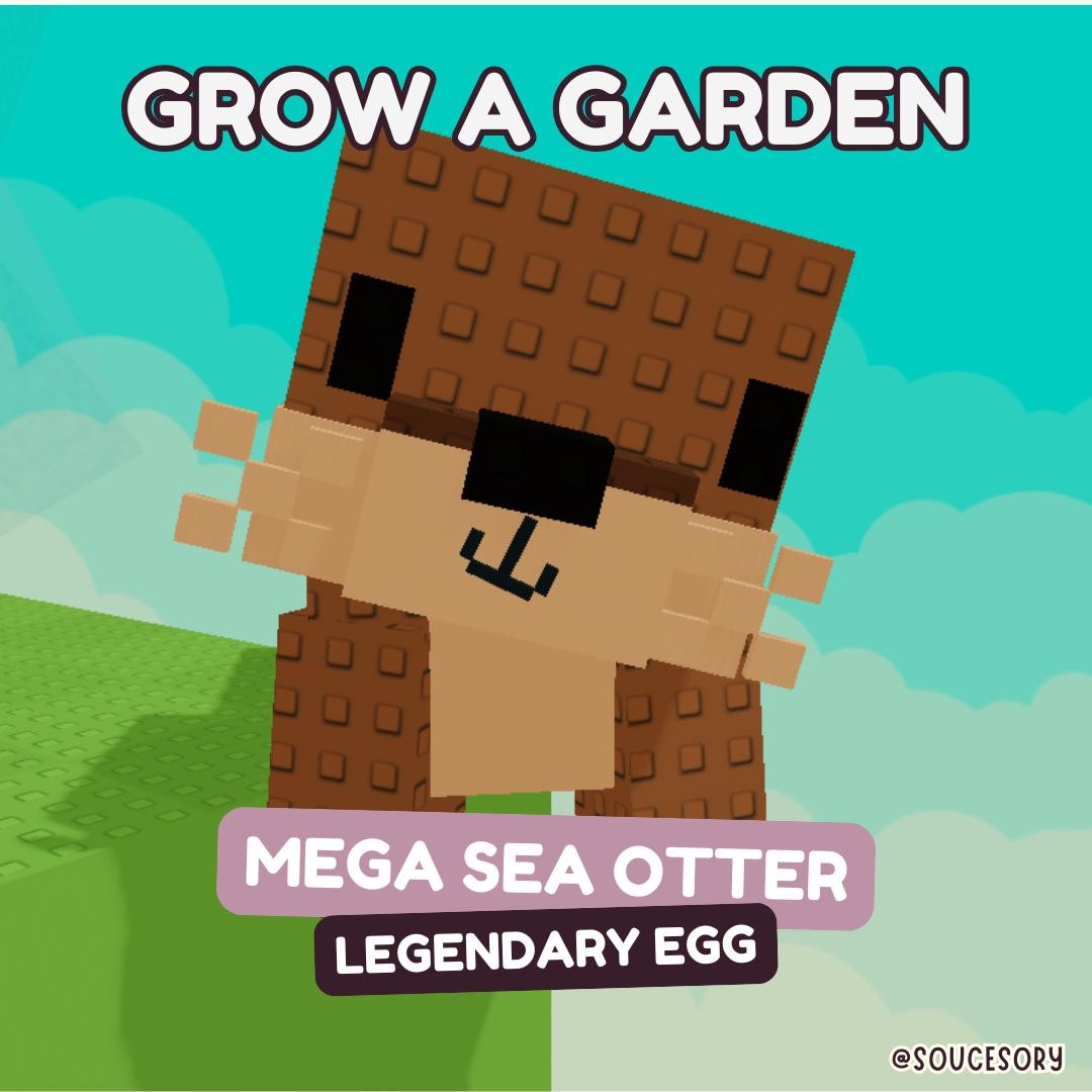MEGA Sea Otter (legendary) | Grow a Garden (pet) - All Pets / Items ...