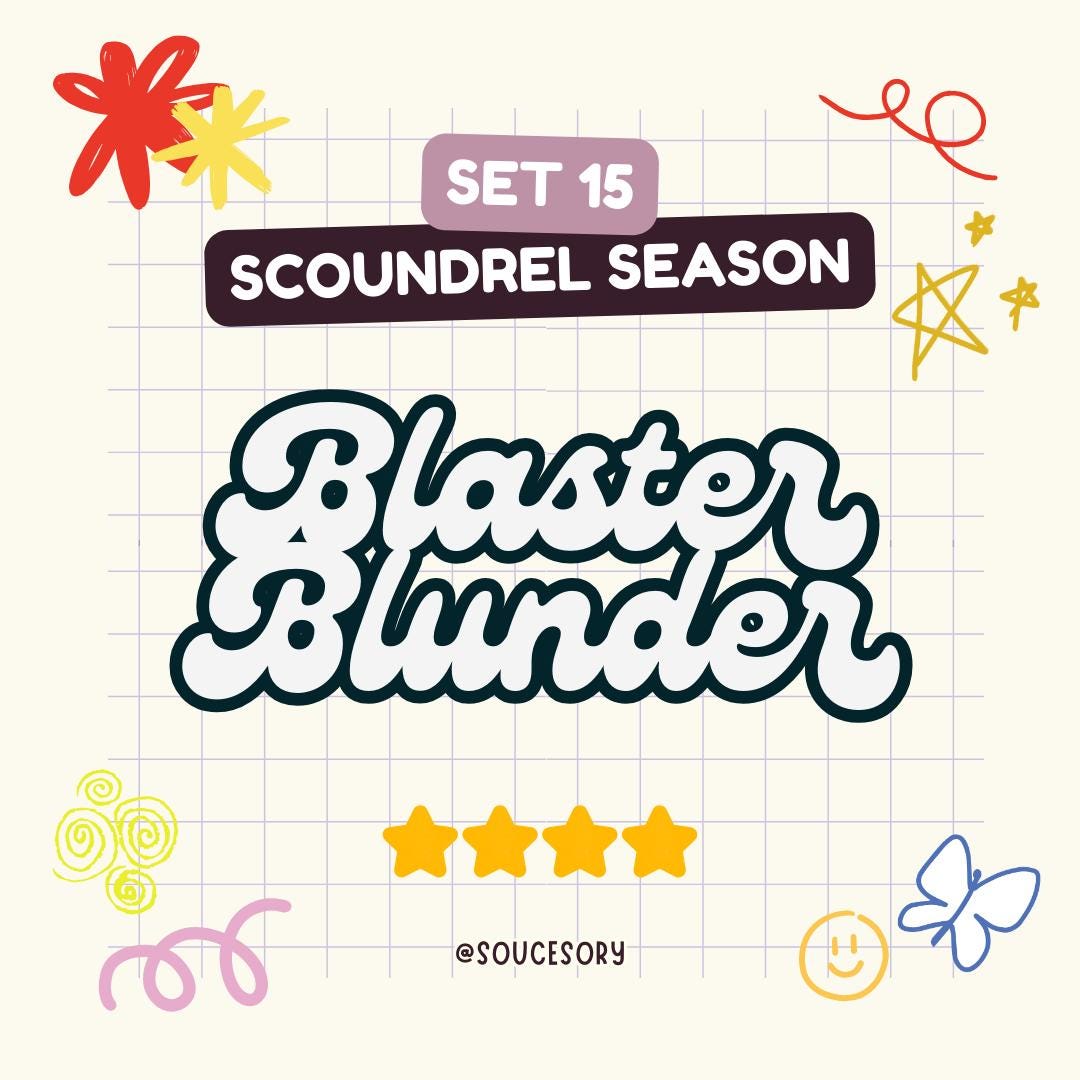 Set 15 - Blaster Blunder (scoundrel Season) - Star Wars Go! - Mono Go 4 ...