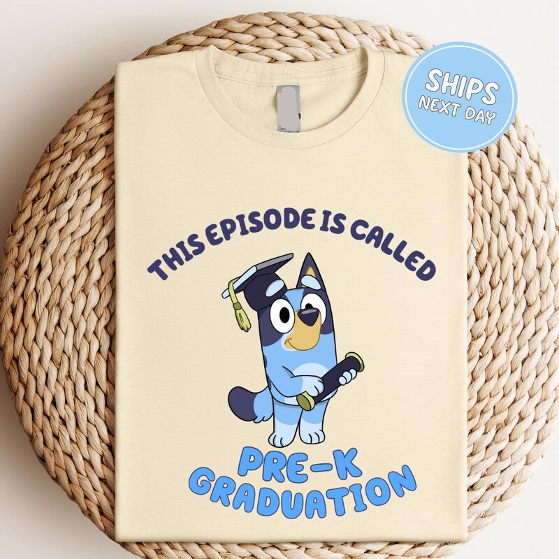 Graduation Bluey - Etsy