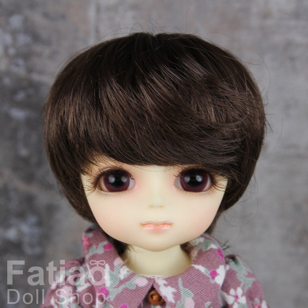 Fatiao Dollfie Lati Yellow Pukifee 5-6 Angel Doll Wig Deep Brown - Etsy