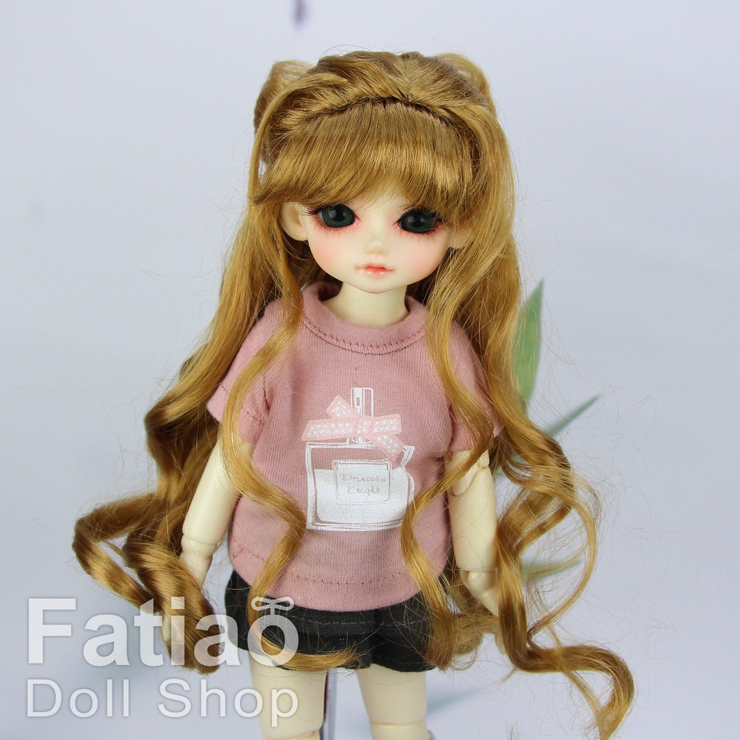 Fatiao - New Dollfie Yo-sd 1/6 BJD - Dolls Wig 6-7 Inch - Tawny - Etsy