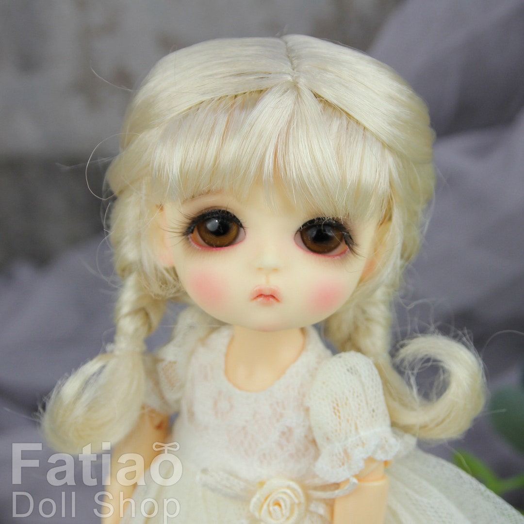 Fatiao - BJD Dollfie Lati Yellow Pukifee 5-6" Angel Doll Wig - Blonde - Etsy