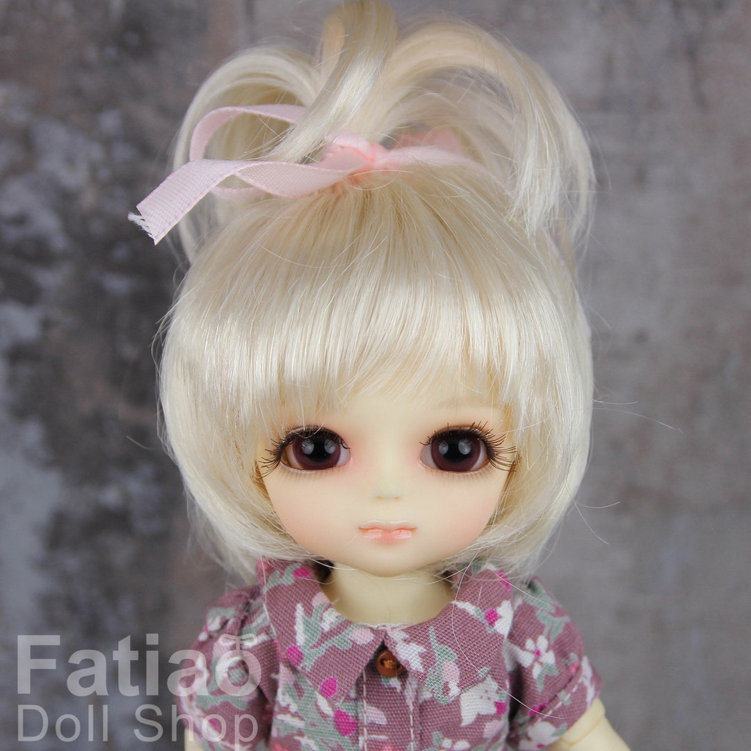 Fatiao Dollfie Lati Yellow Pukifee 5-6 Doll Wig - Etsy