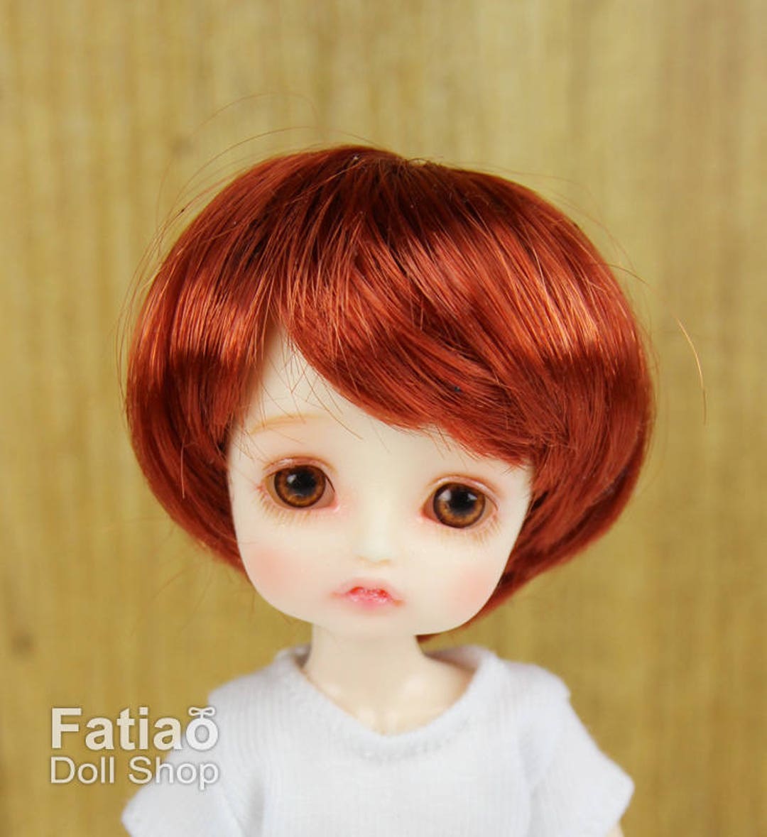 Fatiao - New BJD Dollfie Pukipuki BF Pocket 3-4" Doll Wig - Carrot - Etsy