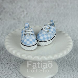 Fatiao - New OB11 Obitsu 11 Blythe 1/12 BJD Doll Canvas Lace-up Shoes ...