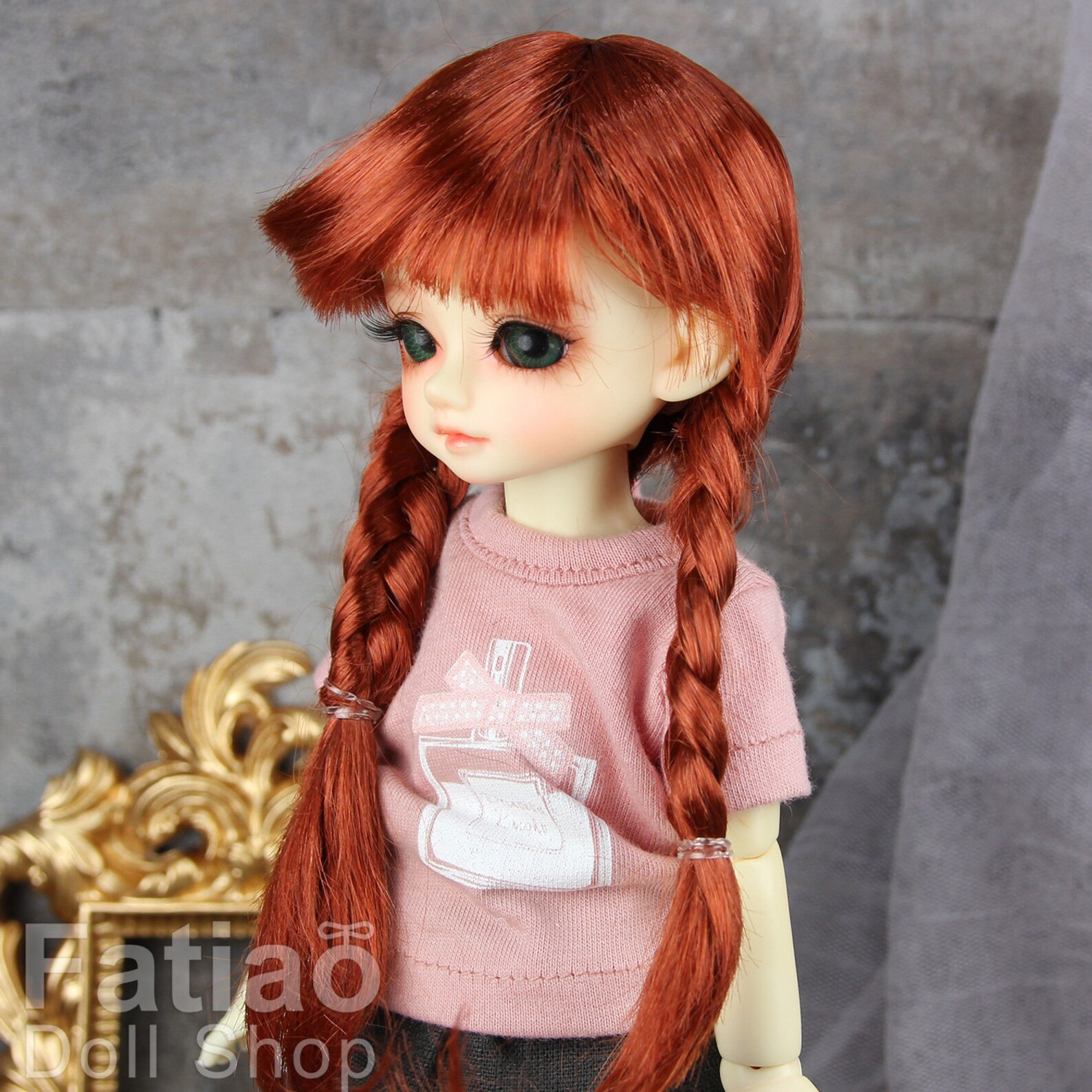 Fatiao New Dolls Wig Dollfie Yo-sd 1/6 BJD 6-7 Size - Etsy