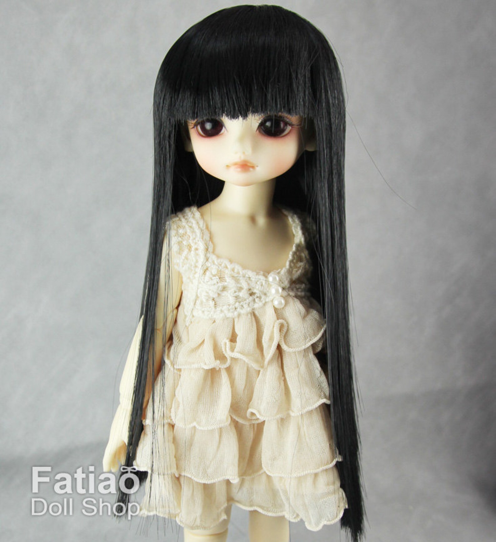 Fatiao New Dollfie Yo-sd 1/6 BJD Dolls Long Wig 6-7 Inch - Etsy