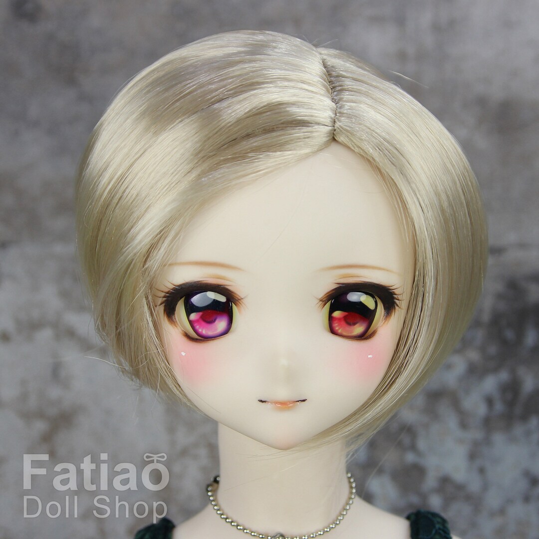 Fatiao New Dollfie SD DD 1/3 BJD Dolls Wig Size 8-9 Linen Gold - Etsy
