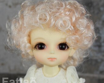 Fatiao BJD Dollfie Lati Yellow Pukifee 5-6 Angel Doll Wig Light Pink - Etsy