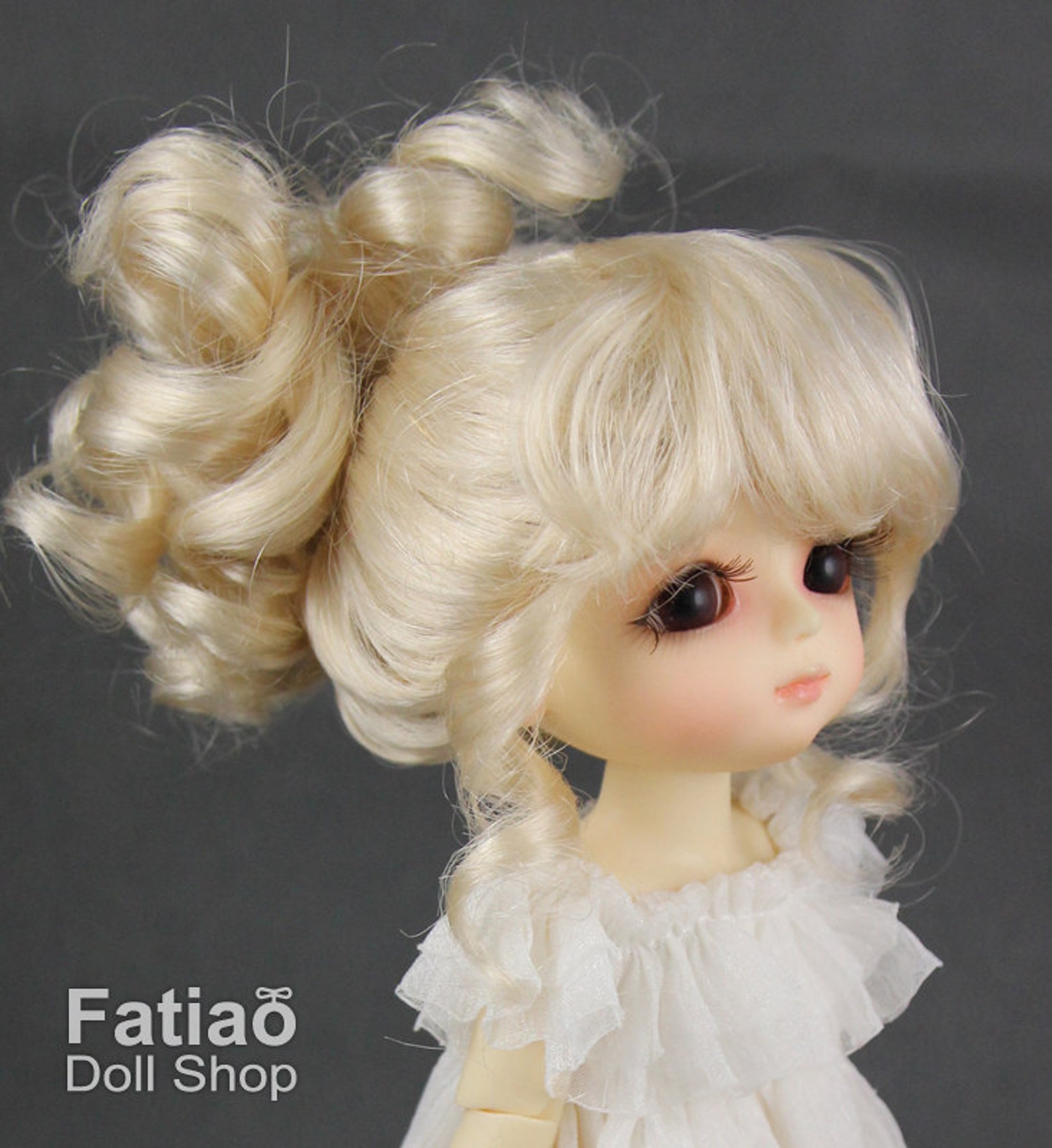 Fatiao BJD Dollfie Lati Yellow Pukifee 5-6 Doll Wig | Etsy