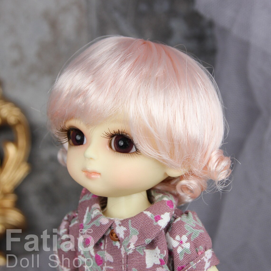 Fatiao Dollfie Lati Yellow Pukifee 5-6 Doll Wig - Etsy