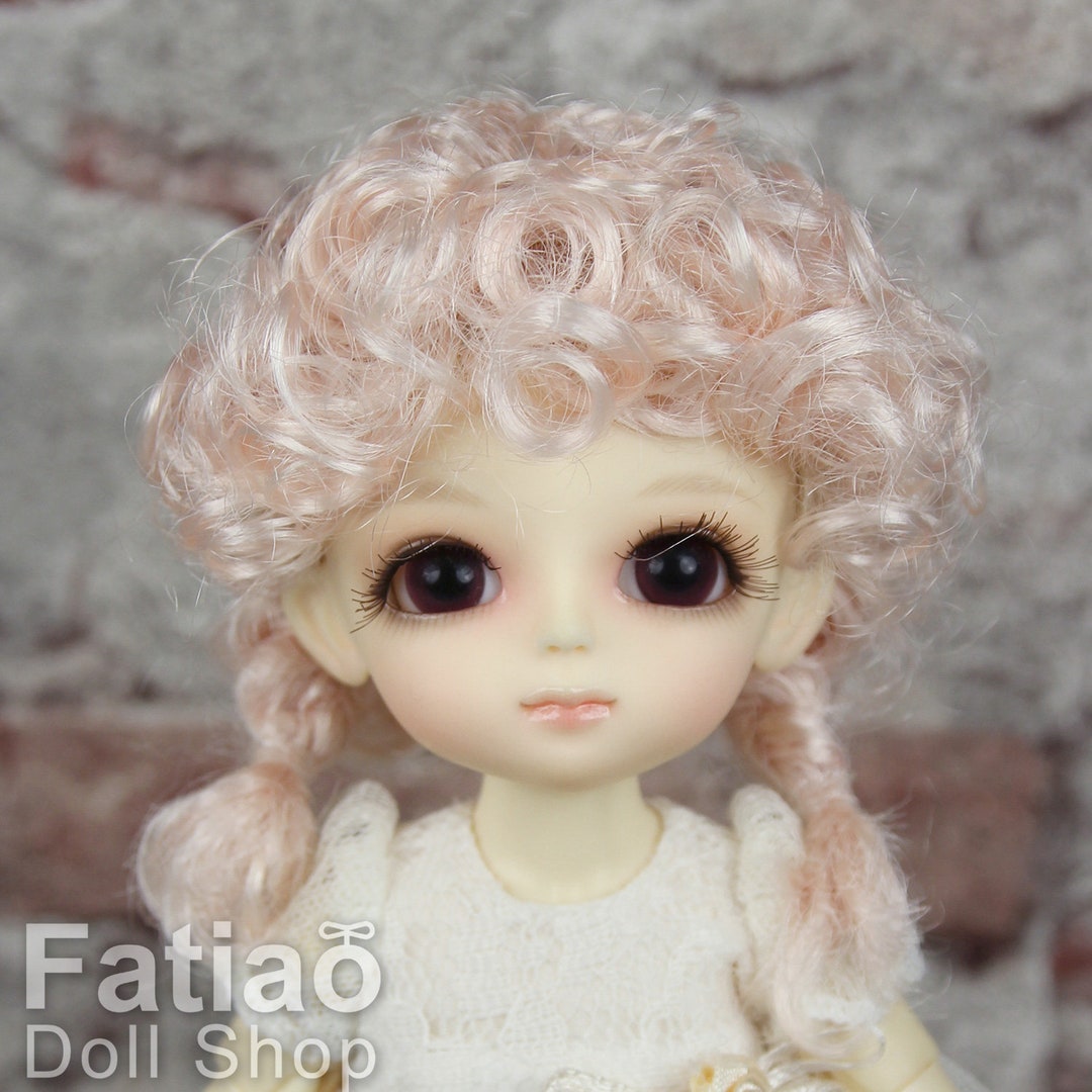 Fatiao - BJD Dollfie Lati Yellow Pukifee 5-6" Angel Doll Wig - Light ...
