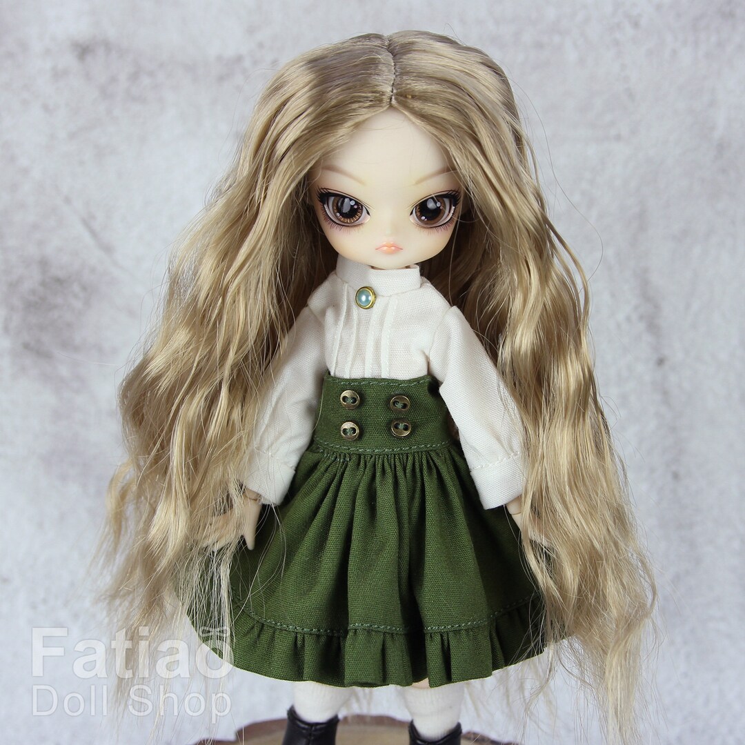 Fatiao - New Dollfie Nendoroid Little Pullip & Dal BJD Dolls Wig - Size ...