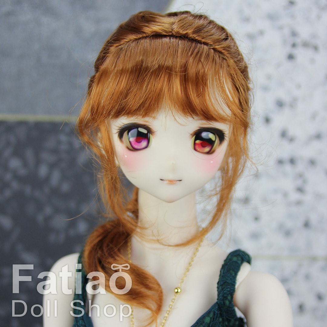 Fatiao - New Dollfie SD 1/3 BJD Dolls Wig Size 8-9" - Caramel - Etsy