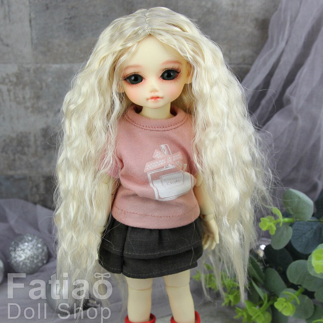 Fatiao - New Dolls Wig Dollfie Yo-sd 1/6 BJD 6-7" Size Blonde - Etsy