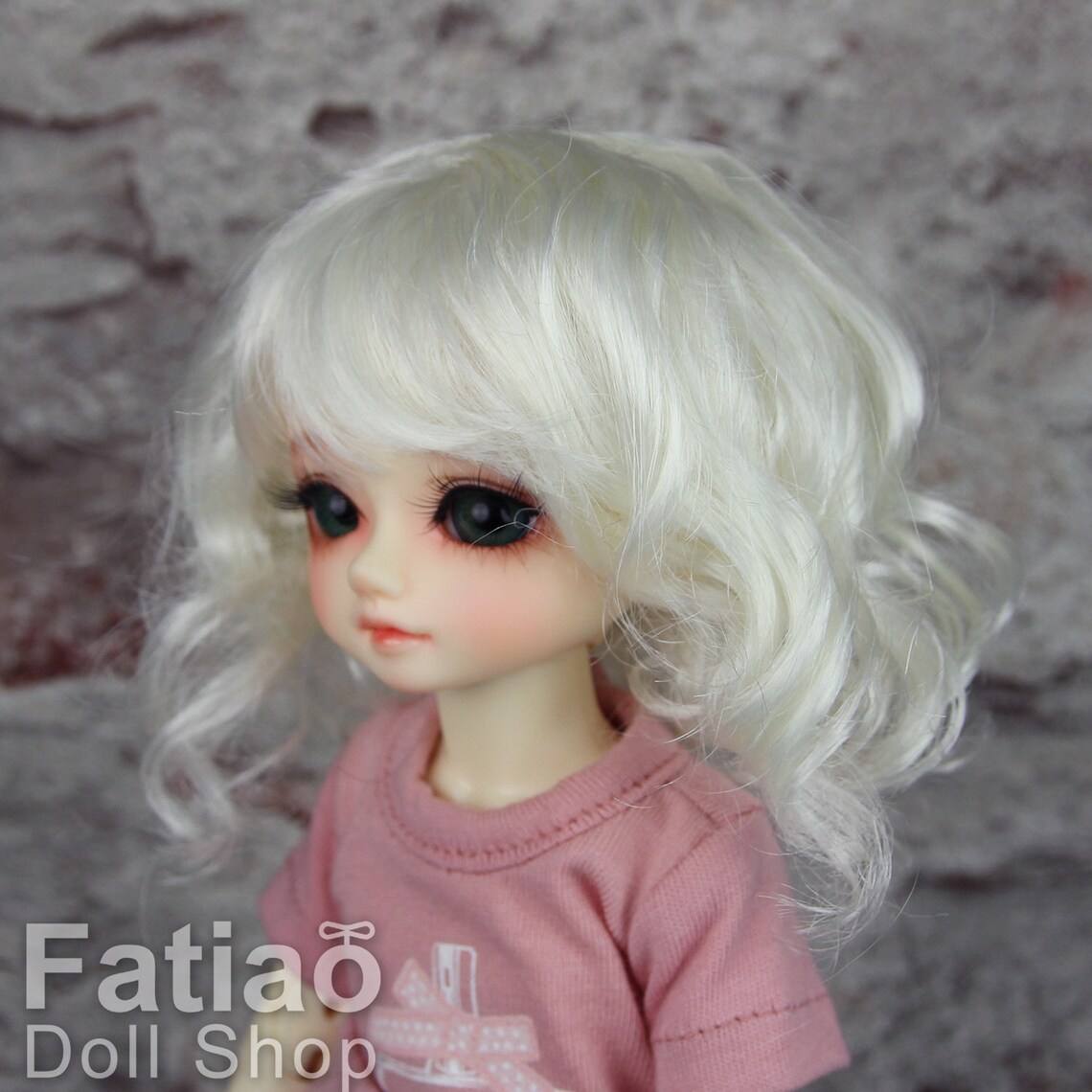 Fatiao New Dollfie Yo-sd 1/6 BJD Dolls Wig 6-7 Inch Milk | Etsy