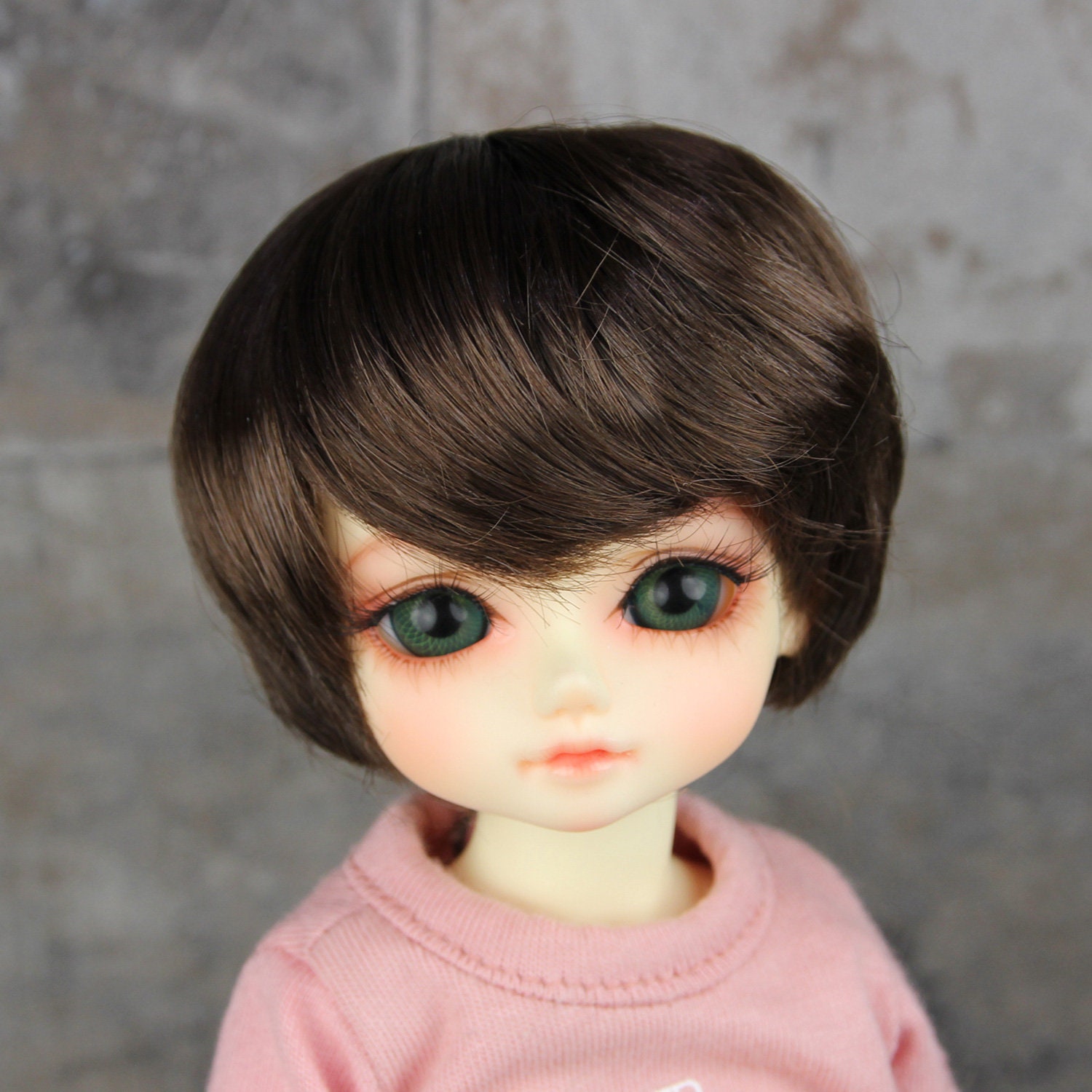 Fatiao New Dollfie Yo-sd 1/6 BJD Dolls Wig 6-7 Inch Dark | Etsy