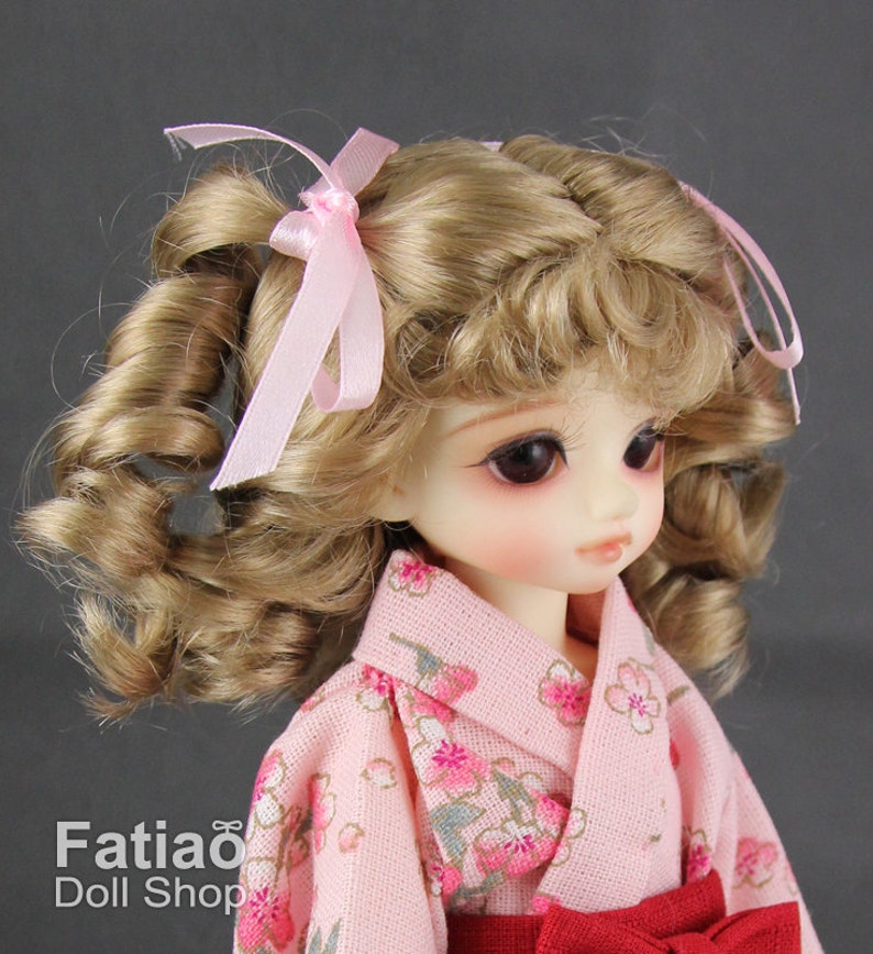 Fatiao New Dolls Wig Dollfie Yo-sd 1/6 BJD 6-7 Size - Etsy