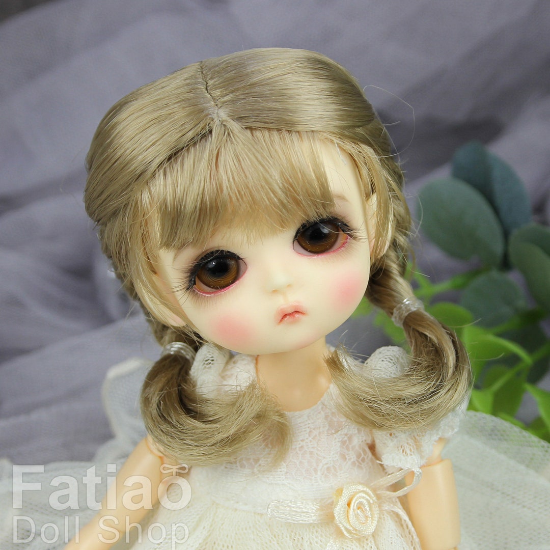 Fatiao - BJD Dollfie Lati Yellow Pukifee 5-6" Angel Doll Wig - Baby ...