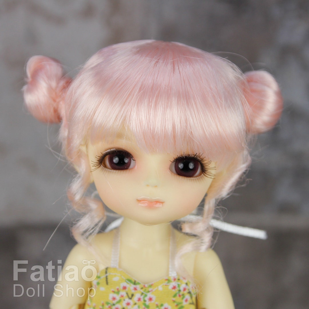 Fatiao - BJD Dollfie Lati Yellow Pukifee 5-6" Angel Doll Wig - Light ...