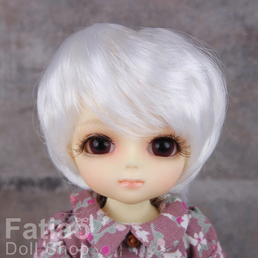 Fatiao - Dollfie Lati Yellow Pukifee 5-6" Angel Doll Wig White - Etsy