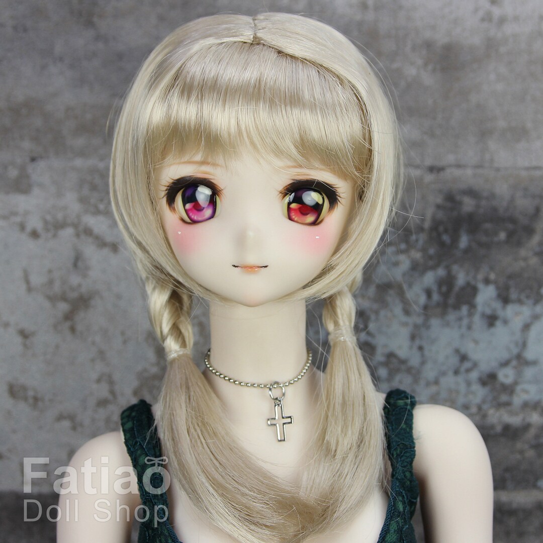 Fatiao - New Dollfie SD DD 1/3 BJD Dolls Wig Size 8-9" - Linen Gold - Etsy