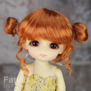 Fatiao - BJD Dollfie Lati Yellow Pukifee 5-6" Angel Doll Wig - Reddish ...