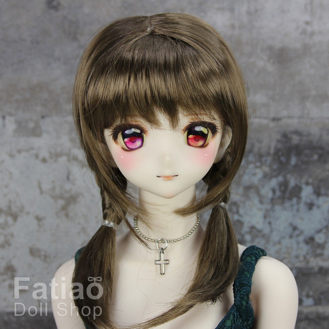 Fatiao - New Dollfie SD DD 1/3 BJD Dolls Wig Size 8-9" - Umber - Etsy