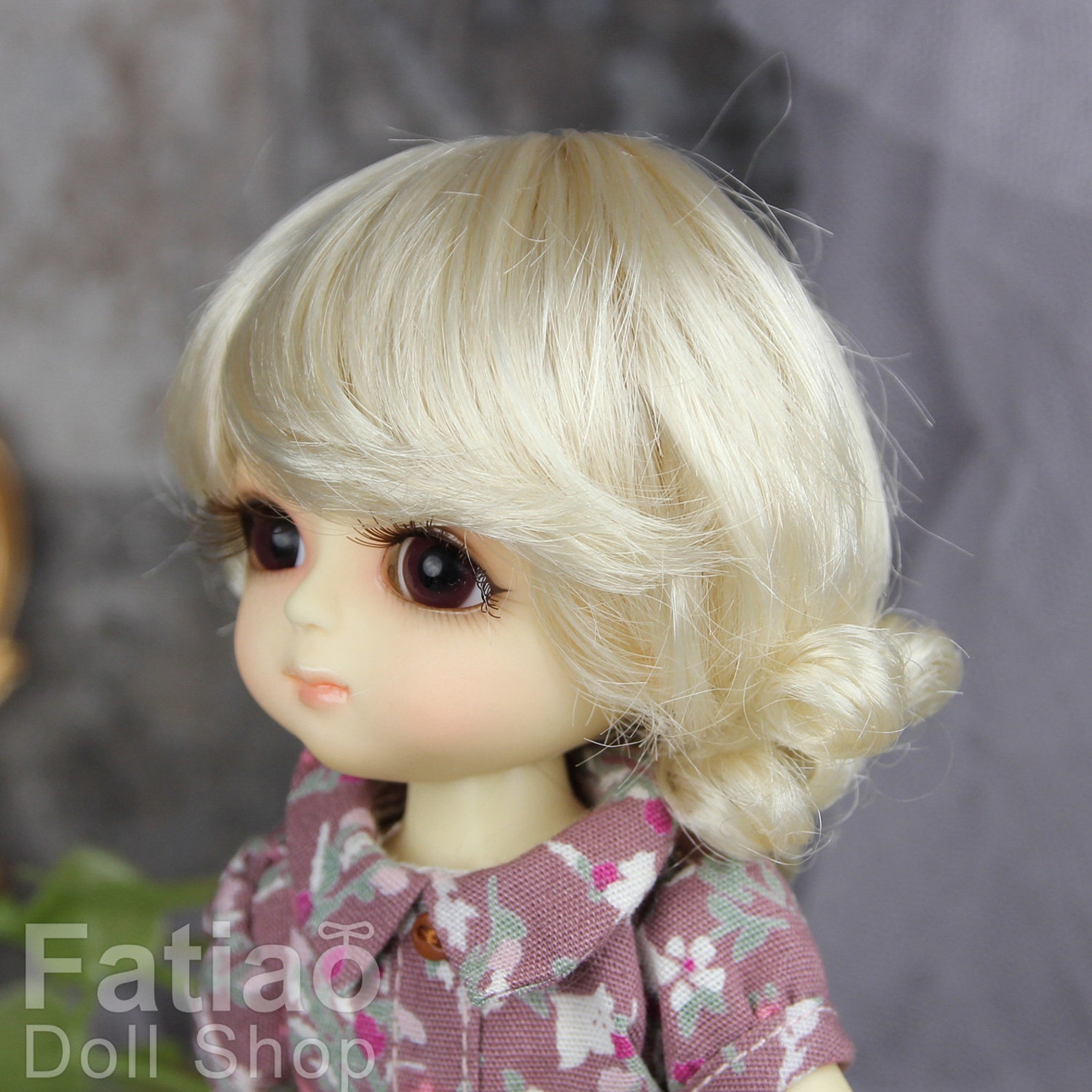 Fatiao BJD Dollfie Lati Yellow Pukifee 5-6 Doll Wig - Etsy