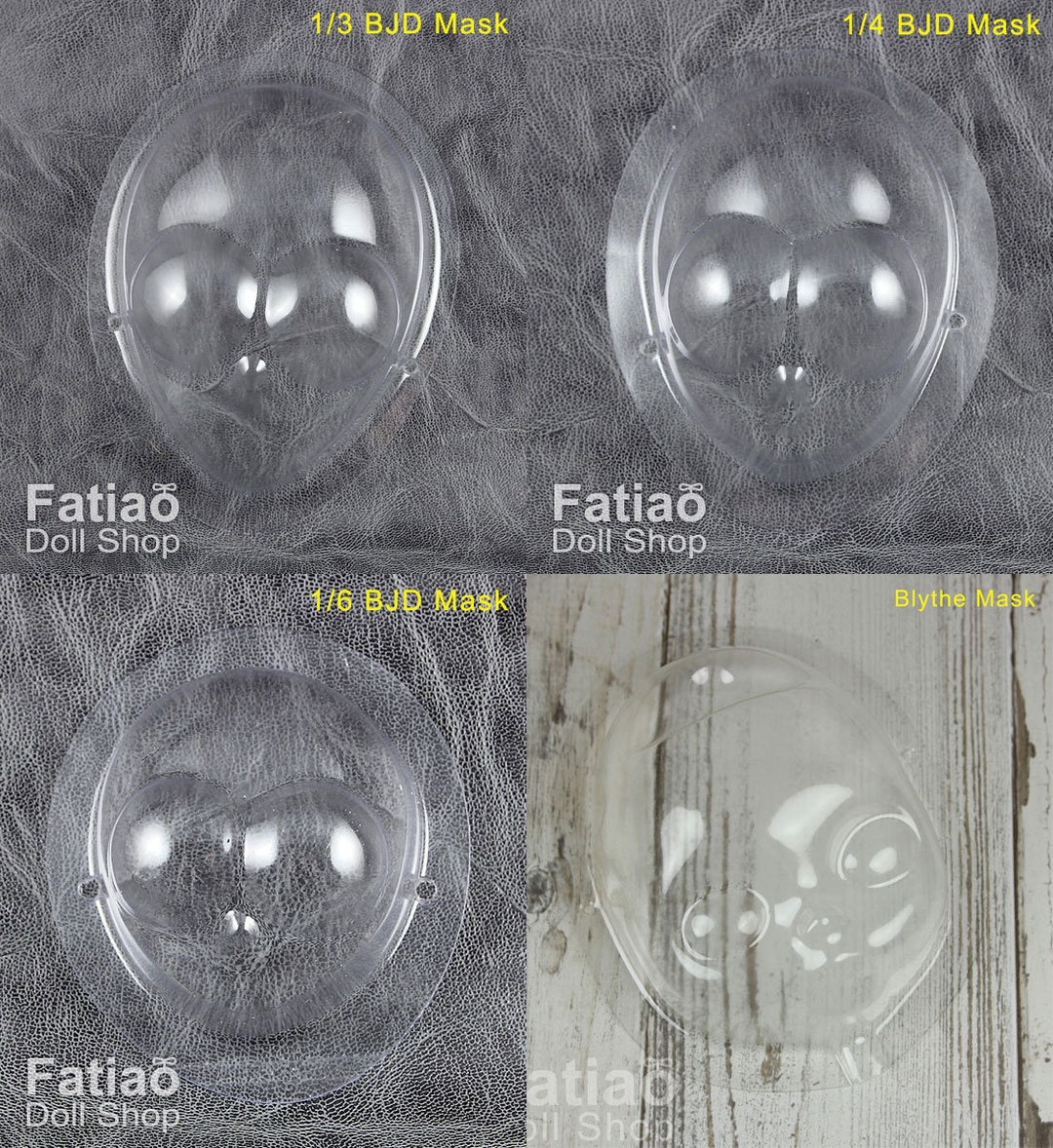 BJD Doll Head Mask for SD 1/3 1/4 1/6 1/8 BJD Super Dollfie / Blythe ...