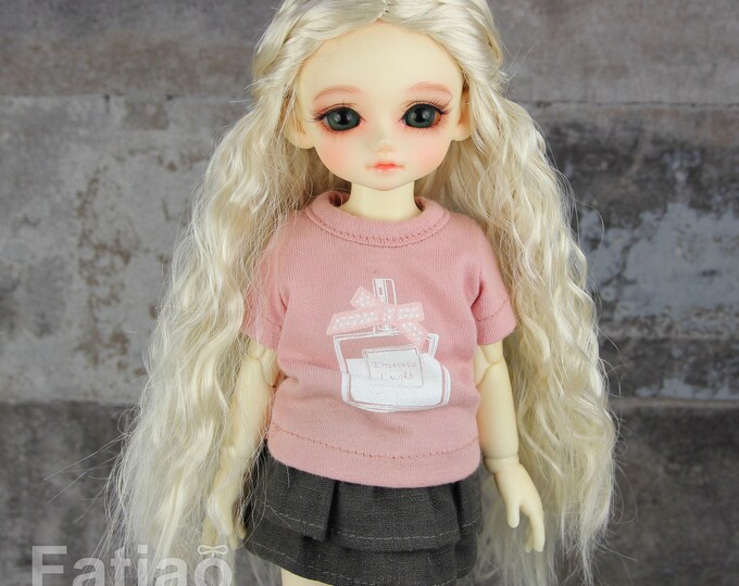 Fatiao New Dolls Wig Dollfie Yo-sd 1/6 BJD 6-7 Size Blonde - Etsy