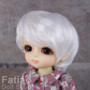 Fatiao - Dollfie Lati Yellow Pukifee 5-6" Angel Doll Wig White - Etsy