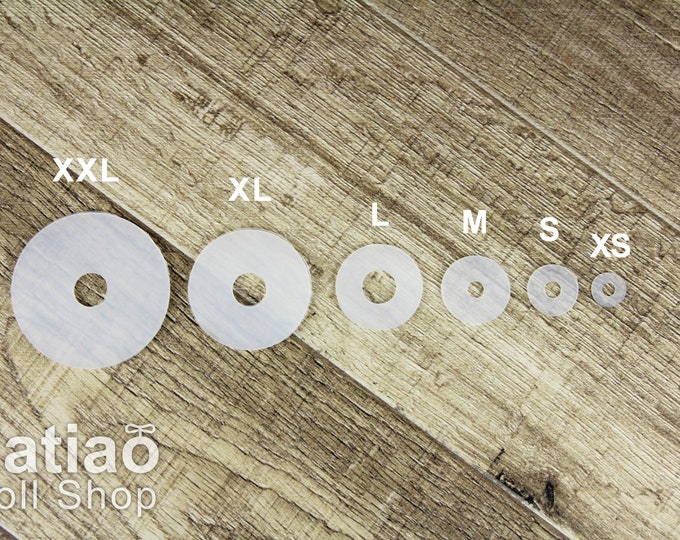 20 or 50 White Foam Plastic Washers / Buffers for in Between Tiered ...