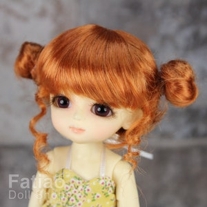 Fatiao - BJD Dollfie Lati Yellow Pukifee 5-6" Angel Doll Wig - Reddish ...