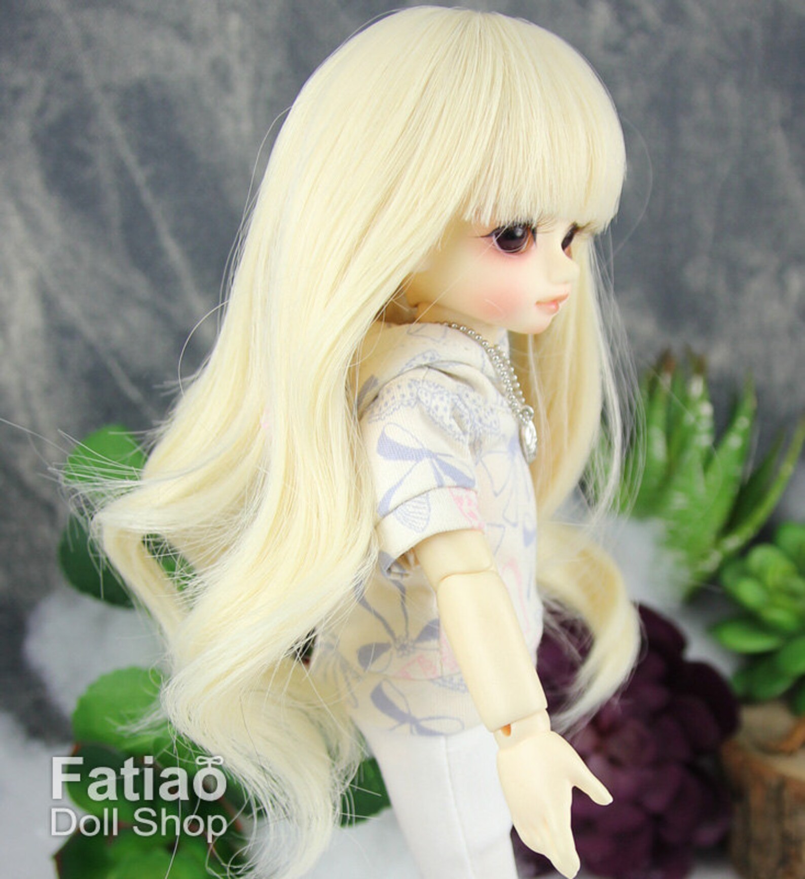 Fatiao New Dollfie Yo-sd 1/6 BJD Dolls Wig 6-7 Inch - Etsy